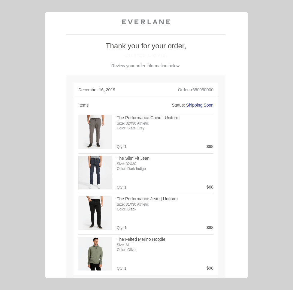 E-commerce Order Confirmation Page: Do You Need a Receipt?